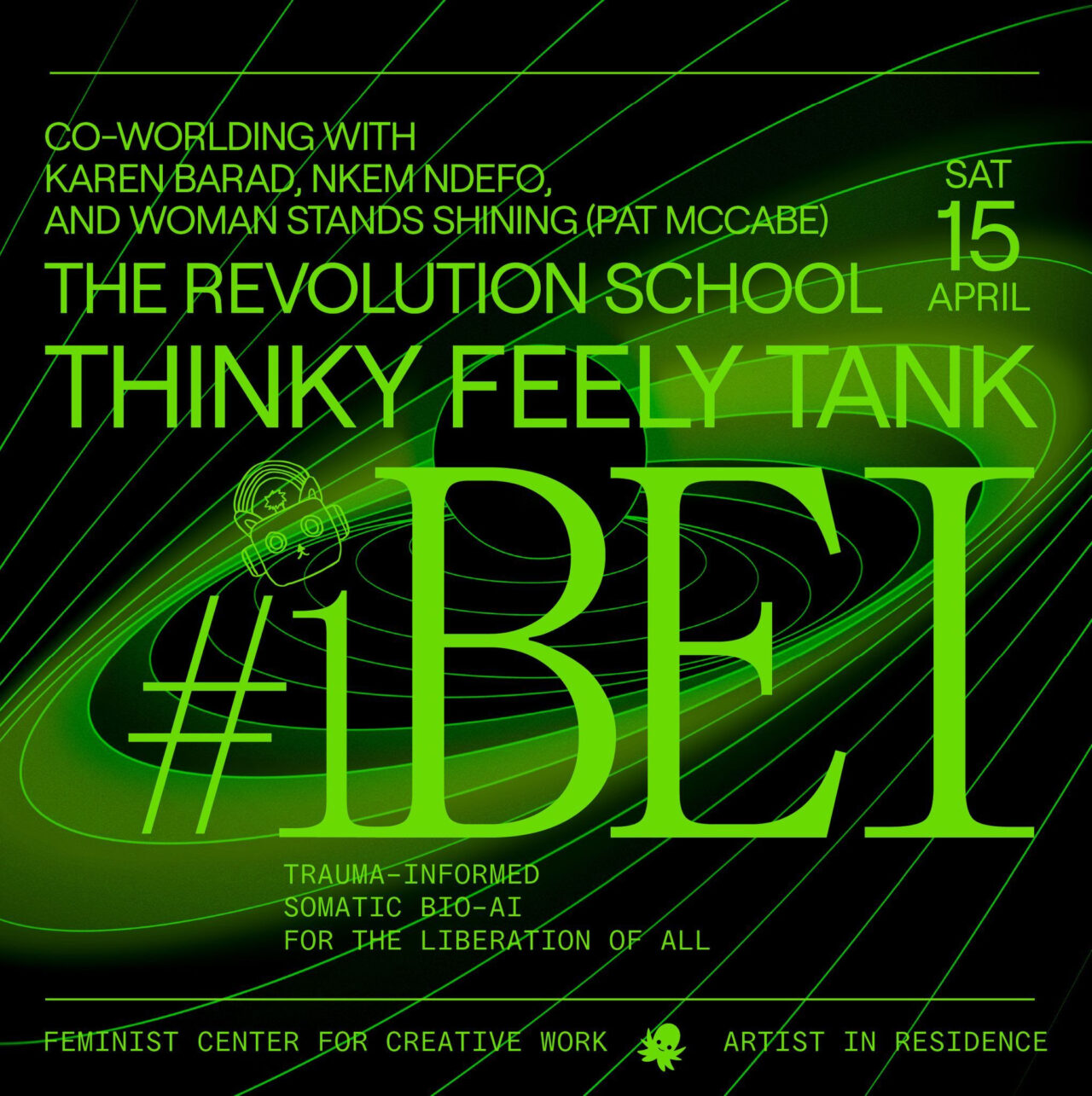 BEI 🤖🐙 Thinky Feely Tank #1: Co-Worlding with Karen Barad, Nkem Ndefo ...